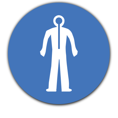 Thermal Suit Safety Sign – MV24 - Spear Labels