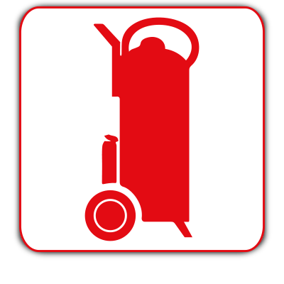 Fire Trolley Safety Sign – FB14 - Spear Labels