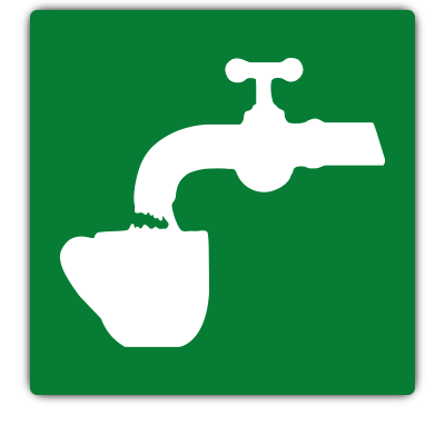 Drinking Water Safety Sign – GA06 - Spear Labels
