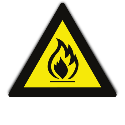 Beware of Fire Hazard Safety Sign – WW02 - Spear Labels