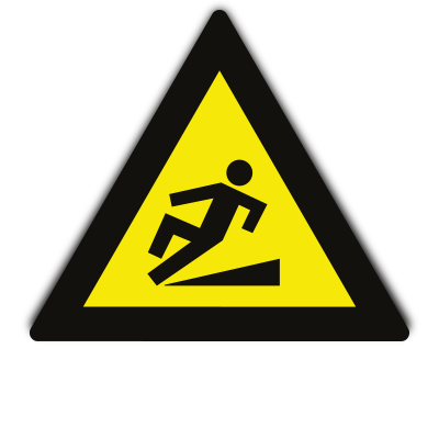 Beware of Slippery Walking Surface Safety Sign – WW16 - Spear Labels