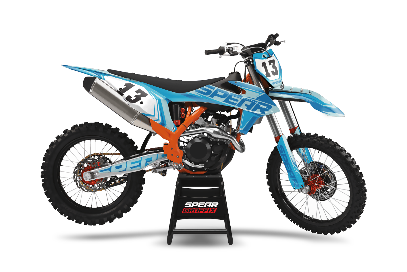 Semi Custom KTM Vinyl Kit | Personalized Graphic Decals