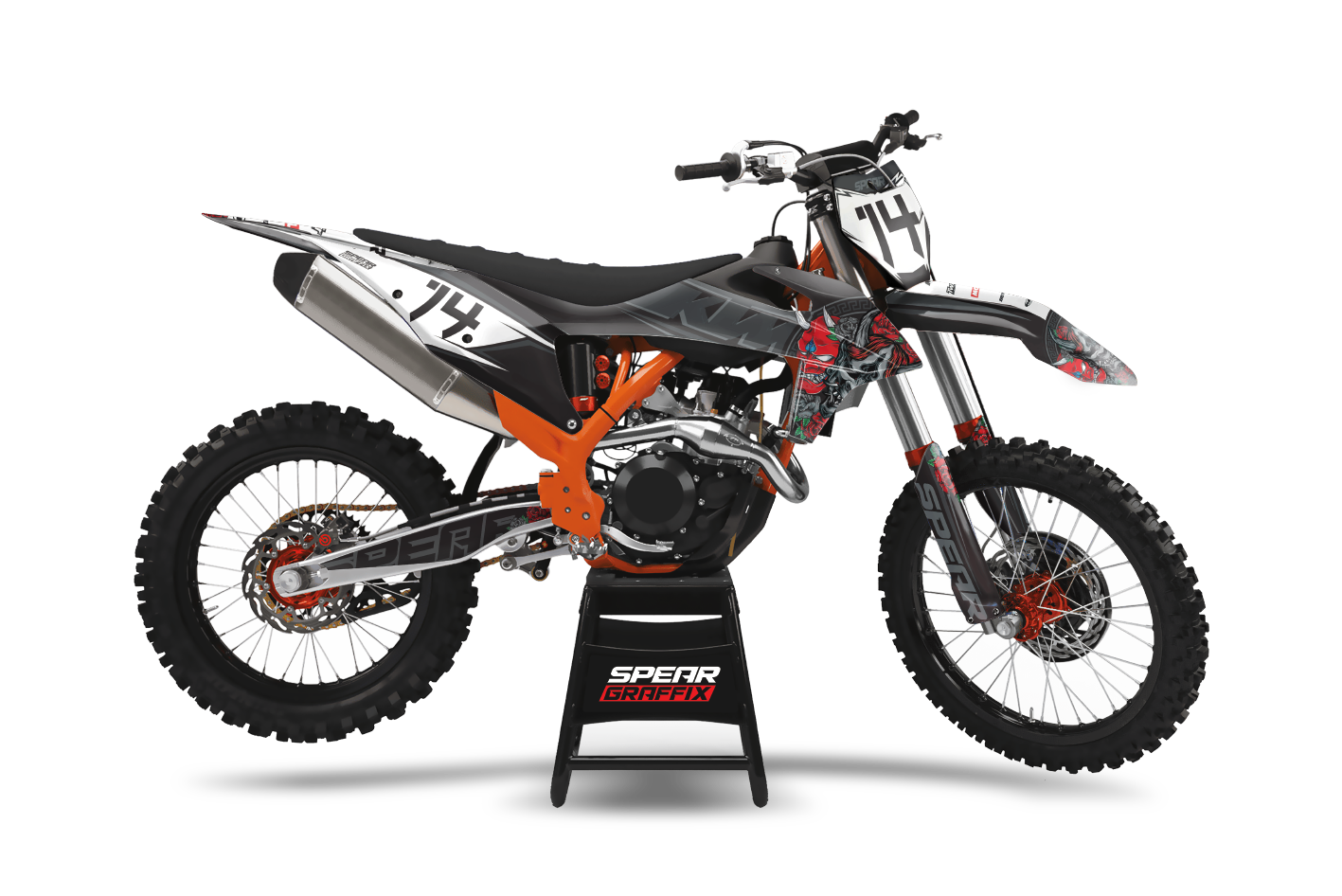 Semi Custom Kits KTM - Spear Labels